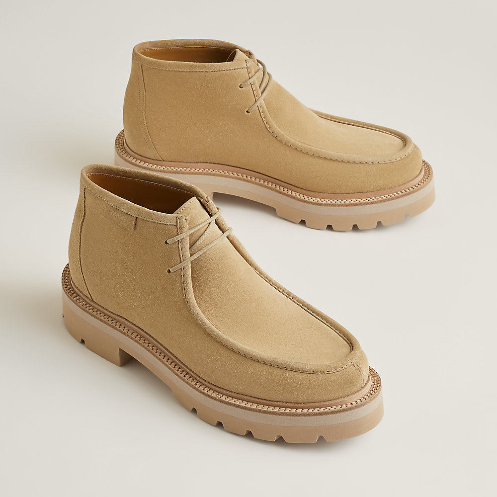 Derbies Lead - Beige | Hermès Belgique