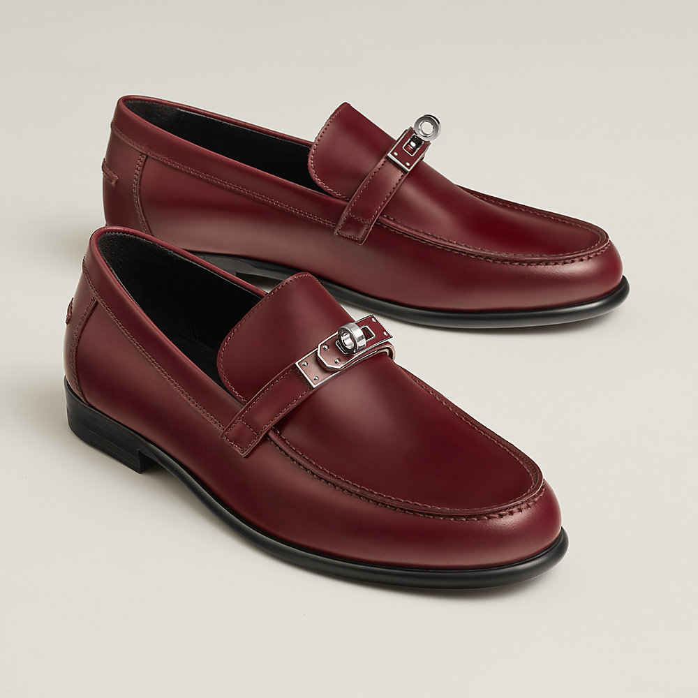 Destin loafer - Red | Hermès UK