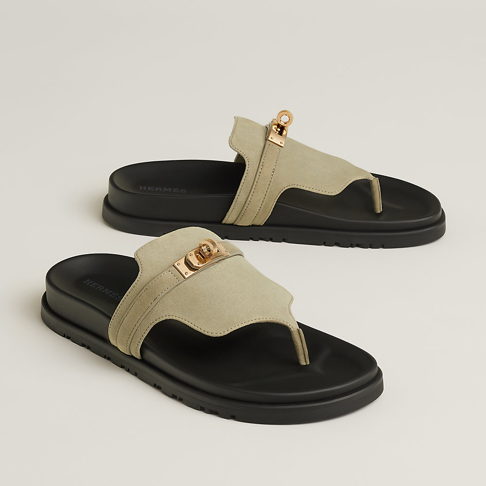 Empire sandal - Green | Hermès Denmark