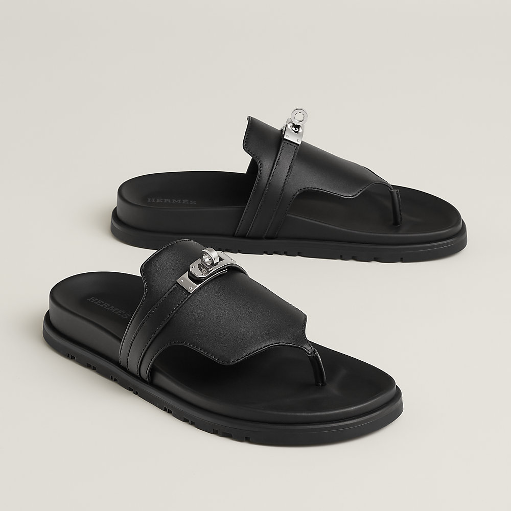 Empire sandal - Black | Hermès Denmark