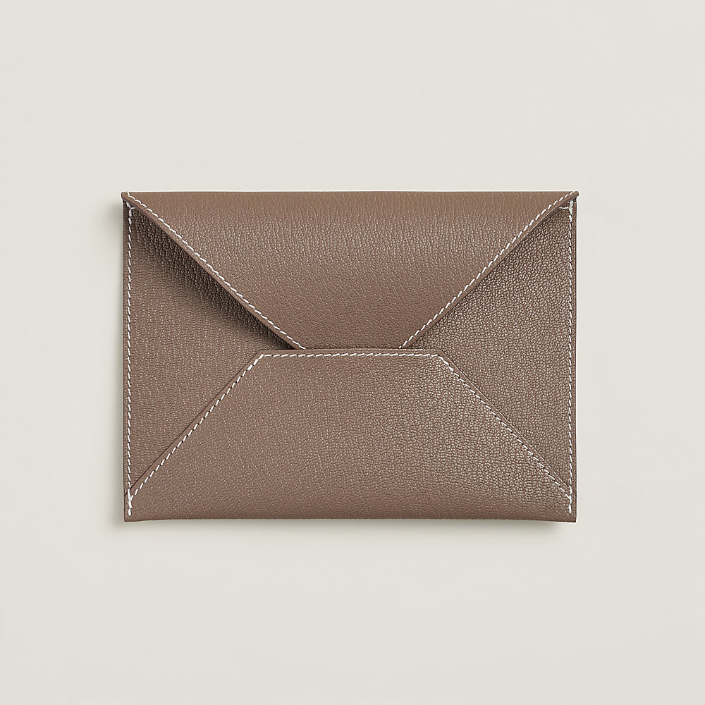 Envelope GM pouch - Beige | Hermès Sweden