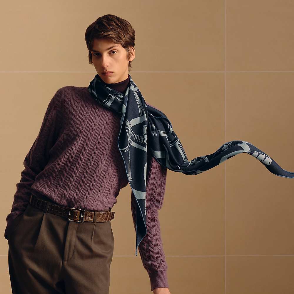 Eperon d'or losange - Blue | Hermès UK