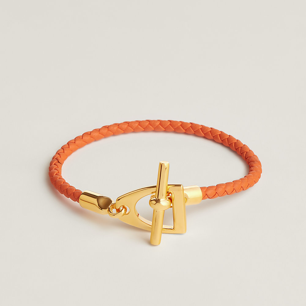 Etrier bracelet - Orange | Hermès Netherlands