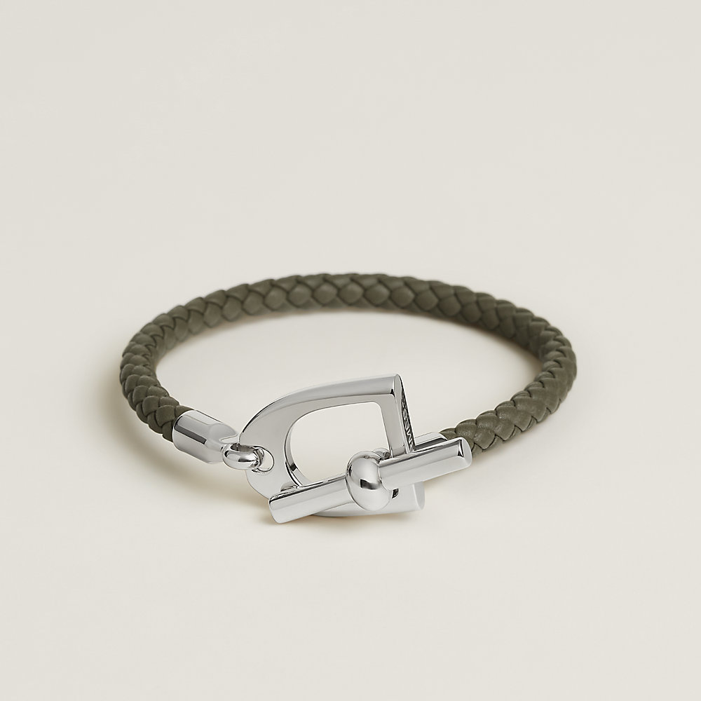 Etrier bracelet - Green | Hermès Canada