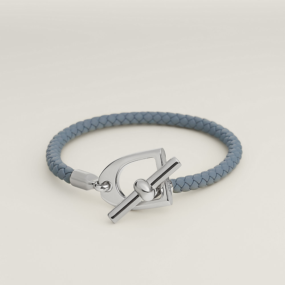 Etrier bracelet - Blue | Hermès Australia