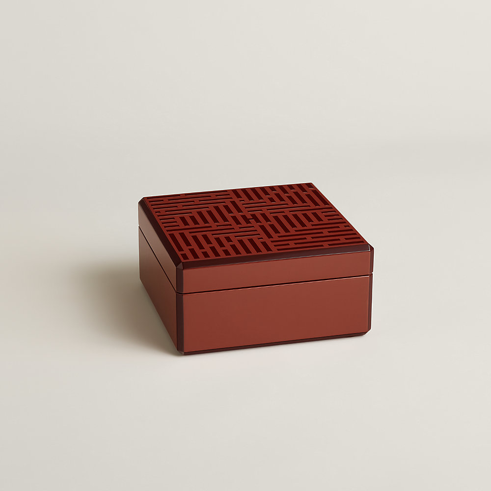 Facettes H en Dedale watch box | Hermès UAE