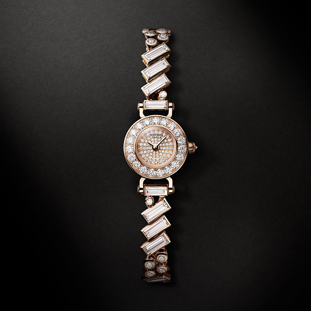 Faubourg Polka watch, Mini model, 15 mm | Hermès UK