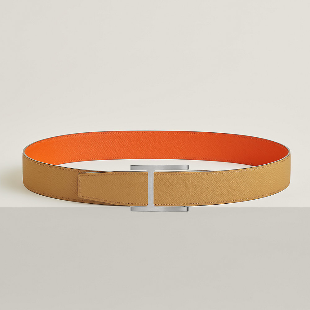 Fil d'H belt buckle & Reversible leather strap 38 mm | Hermès Hong Kong SAR