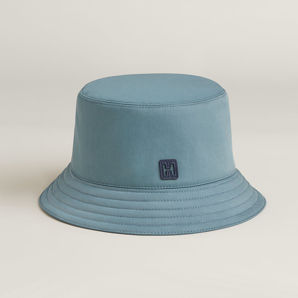 Fred H Cut bucket hat - Blue | Hermès Thailand