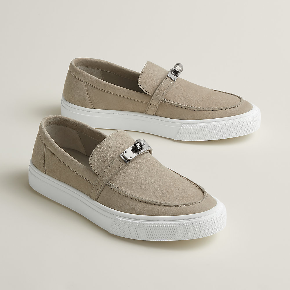 Game slip-on sneaker - Beige | Hermès Czech Republic