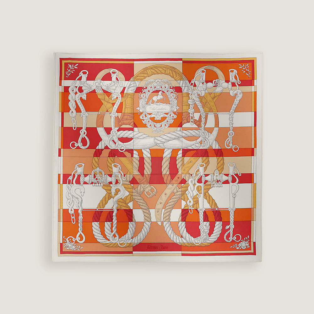 Gavroche 45 Della Cavalleria - Orange | Hermès France