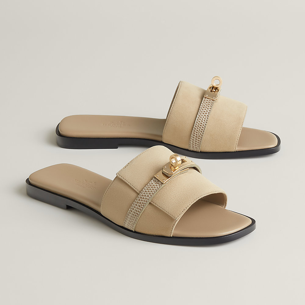 Giulia sandal - Beige | Hermès UK