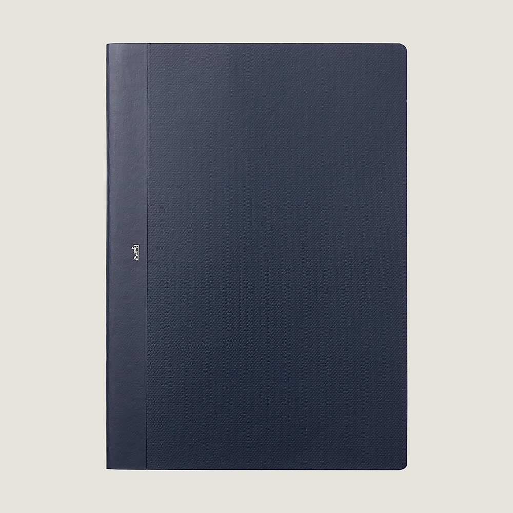 Grain d'H A4 blank notebook | Hermès Poland