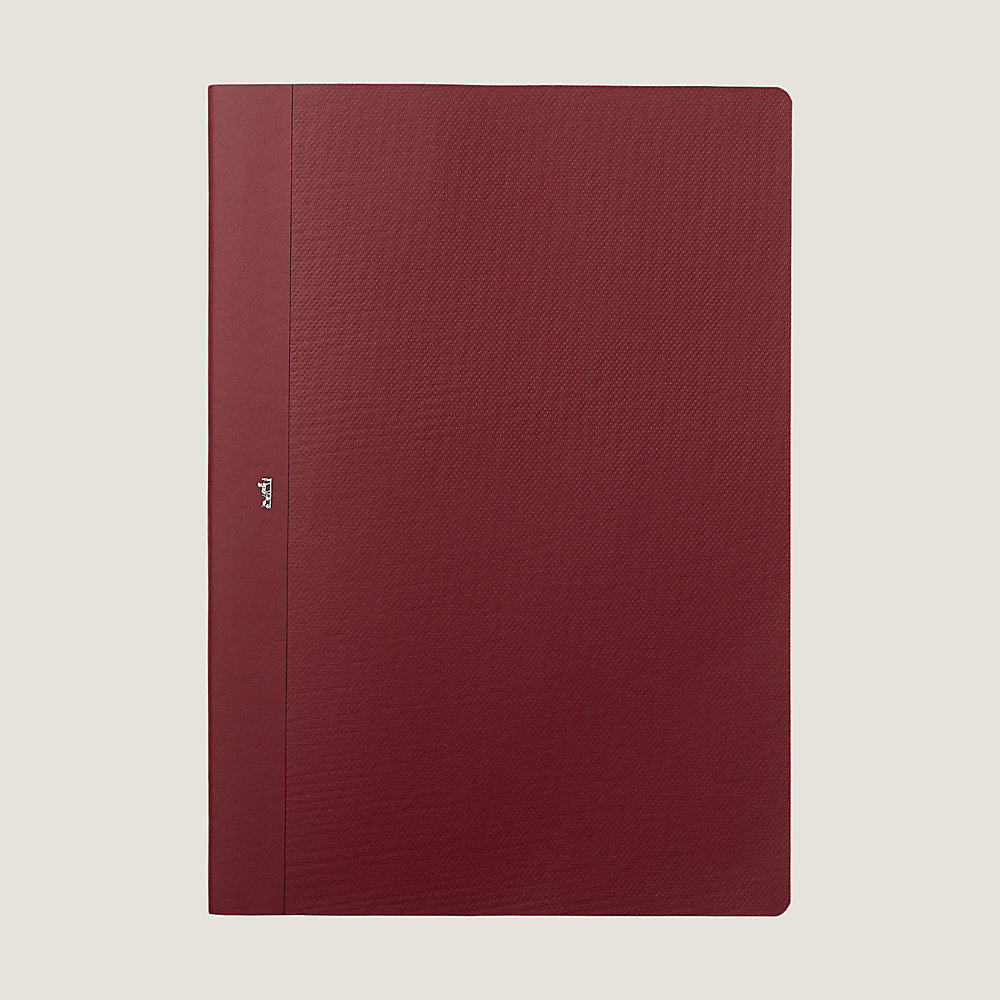 Grain d'H A4 blank notebook | Hermès UK