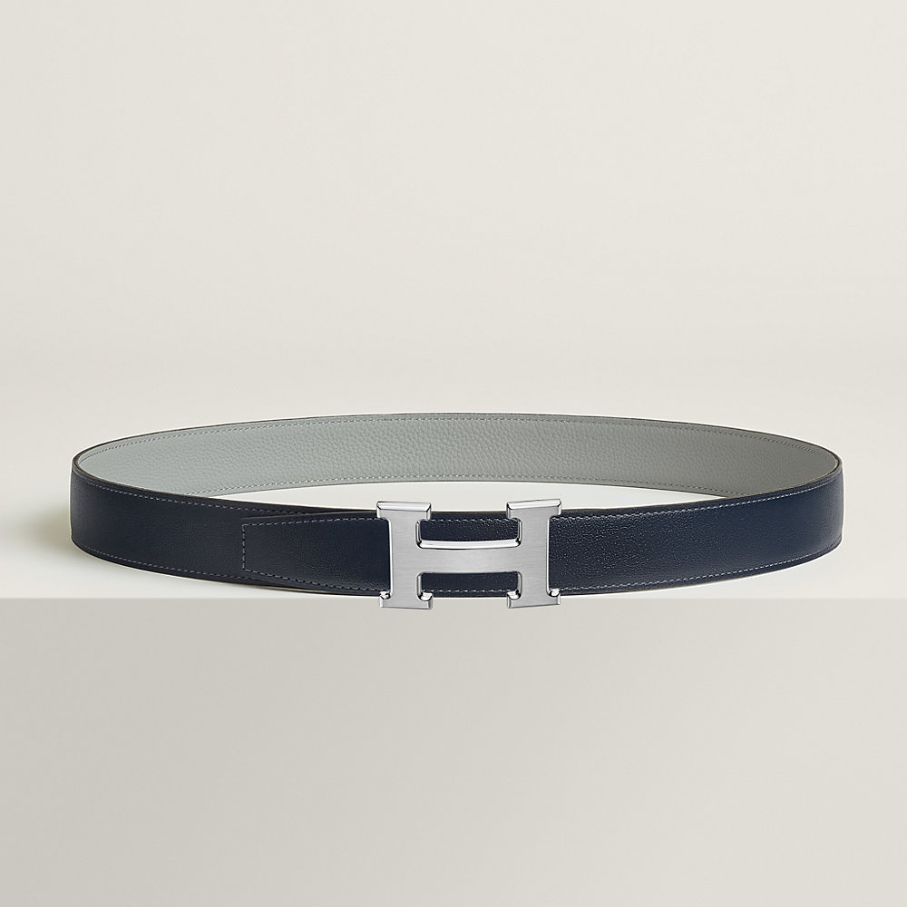 H belt buckle & Reversible leather strap 32 mm | Hermès UK
