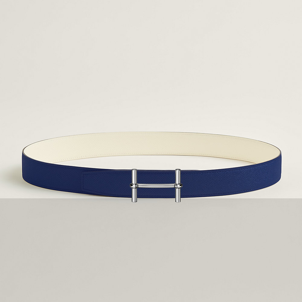 H d'Ancre belt buckle & Reversible leather strap 32 mm | Hermès USA