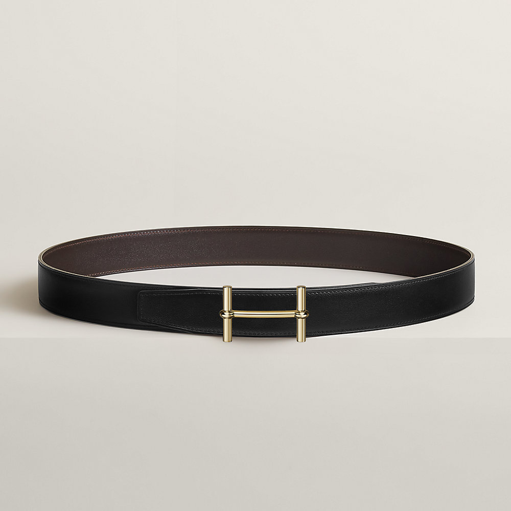 H d'Ancre belt buckle & Reversible leather strap 32 mm | Hermès UK