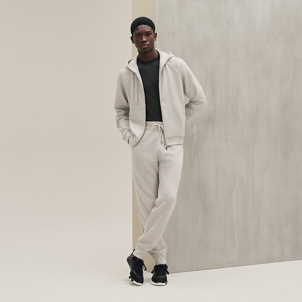 "H Golf Signature"連帽套頭衫 - LA | Hermès 愛馬仕台灣地區官網