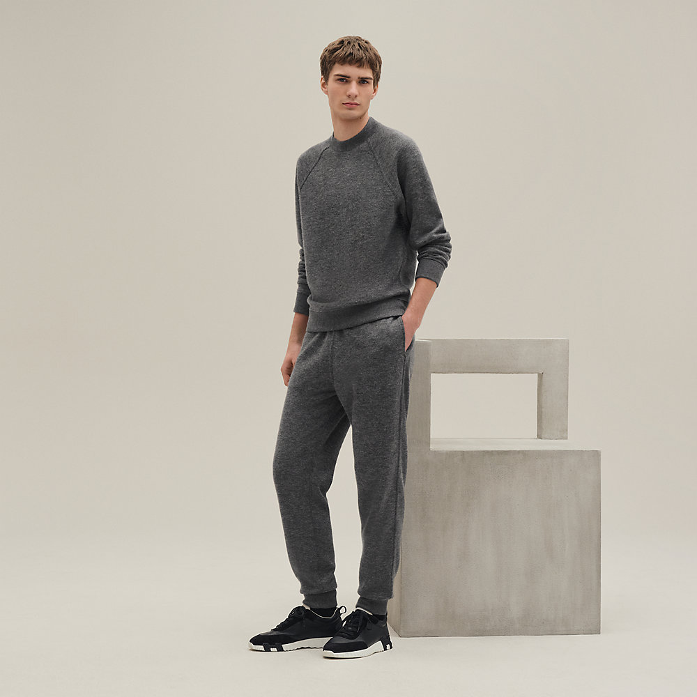 "H Golf Signature" jogging pants - Green - XXS | Hermès Canada