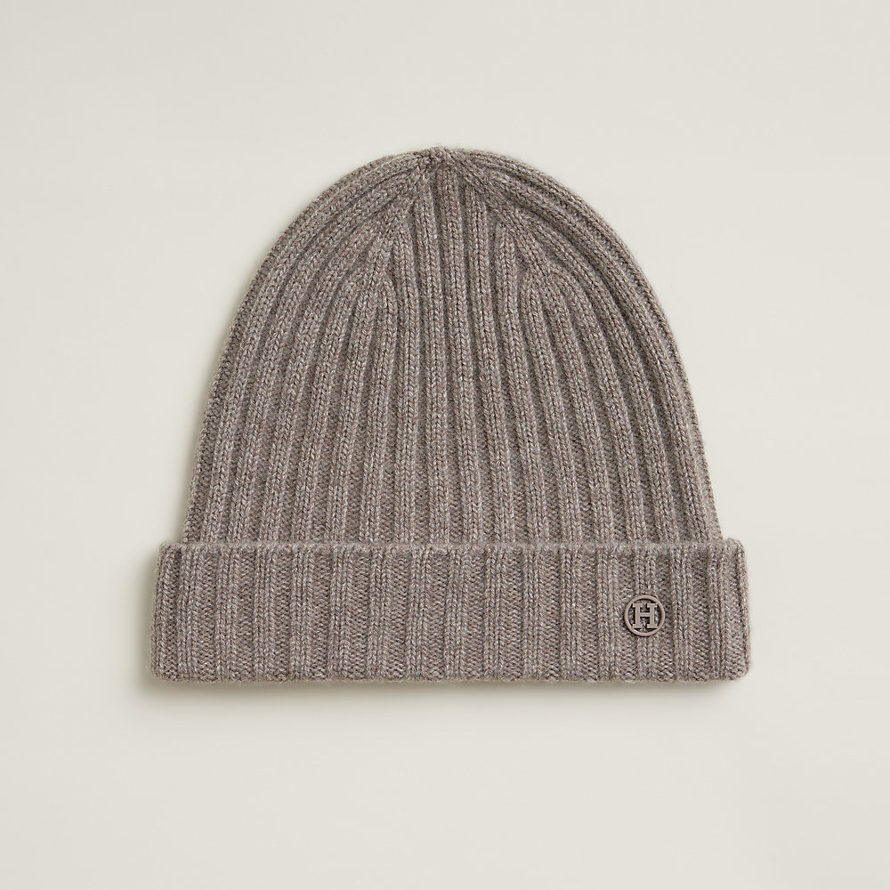 H Loop beanie - Brown | Hermès Saudi Arabia