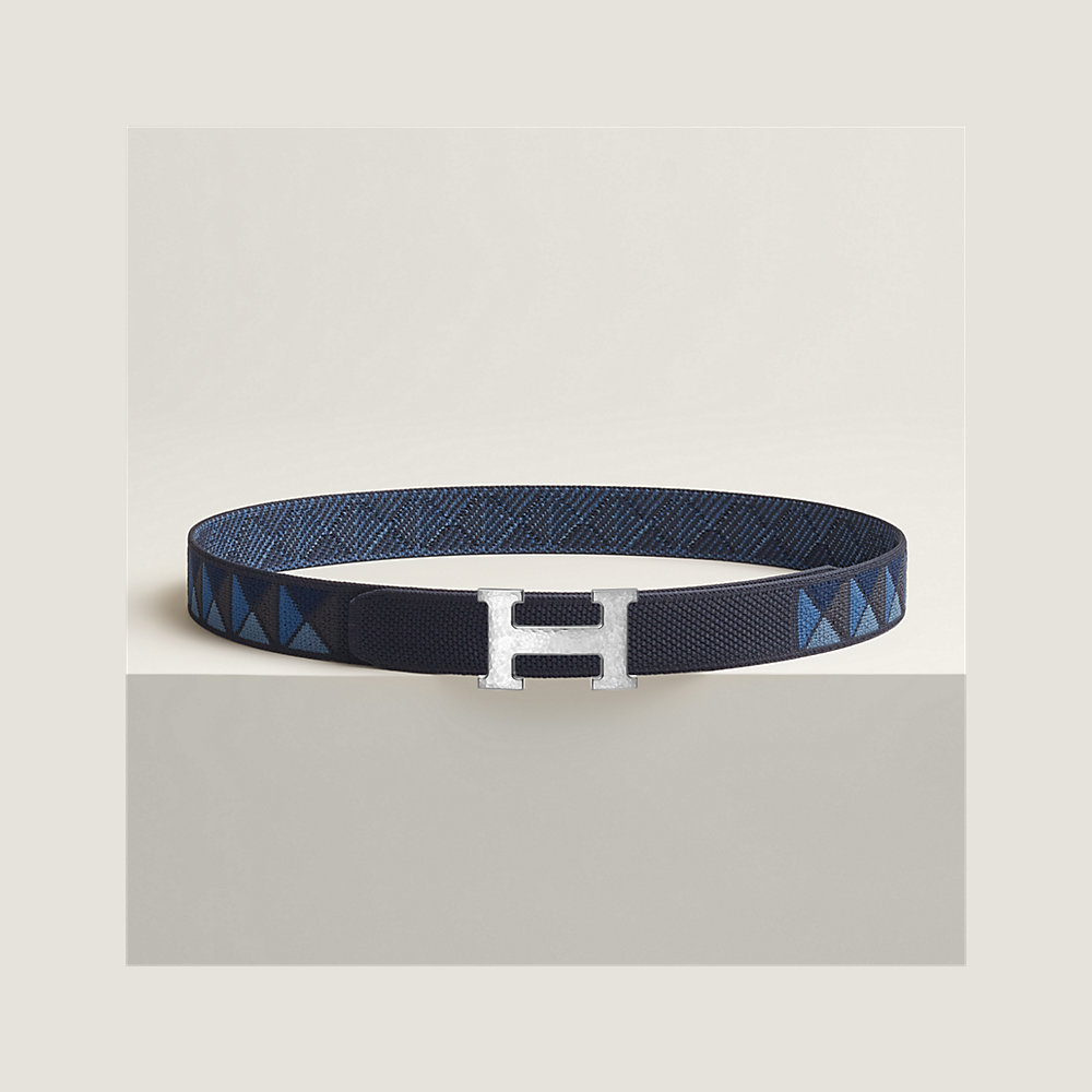 H Martelee belt buckle & Medor XO band 32 mm | Hermès Malaysia H Martelee belt buckle & Medor XO band 32 mm | Hermès Malaysia