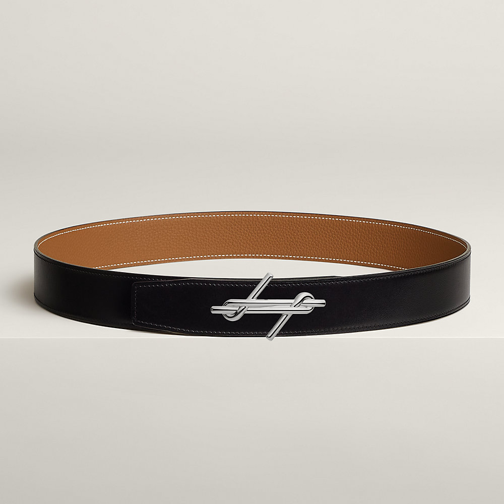 H Noue belt buckle & Reversible leather strap 38 mm | Hermès Hong Kong SAR