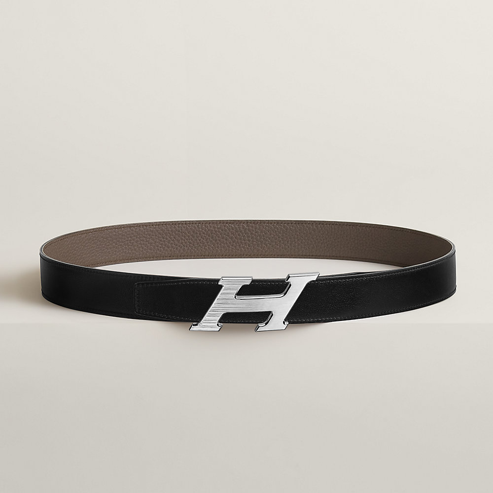 H Speed belt buckle & Reversible leather strap 32 mm | Hermès USA
