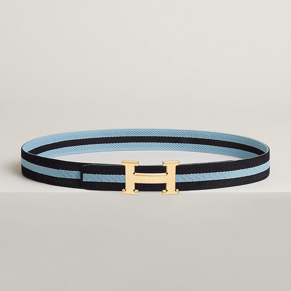 H Striee belt buckle & Team band 32 mm | Hermès UAE