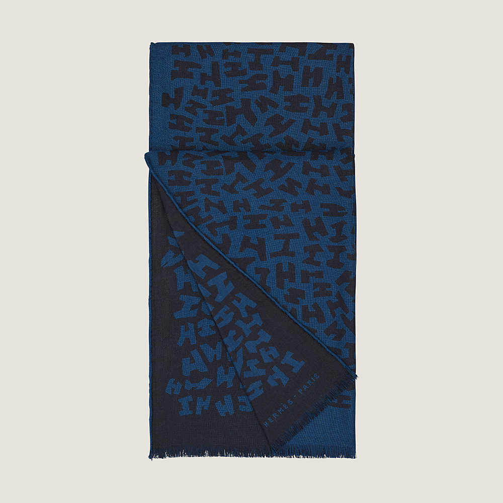 H Tag reversible scarf | Hermès Australia