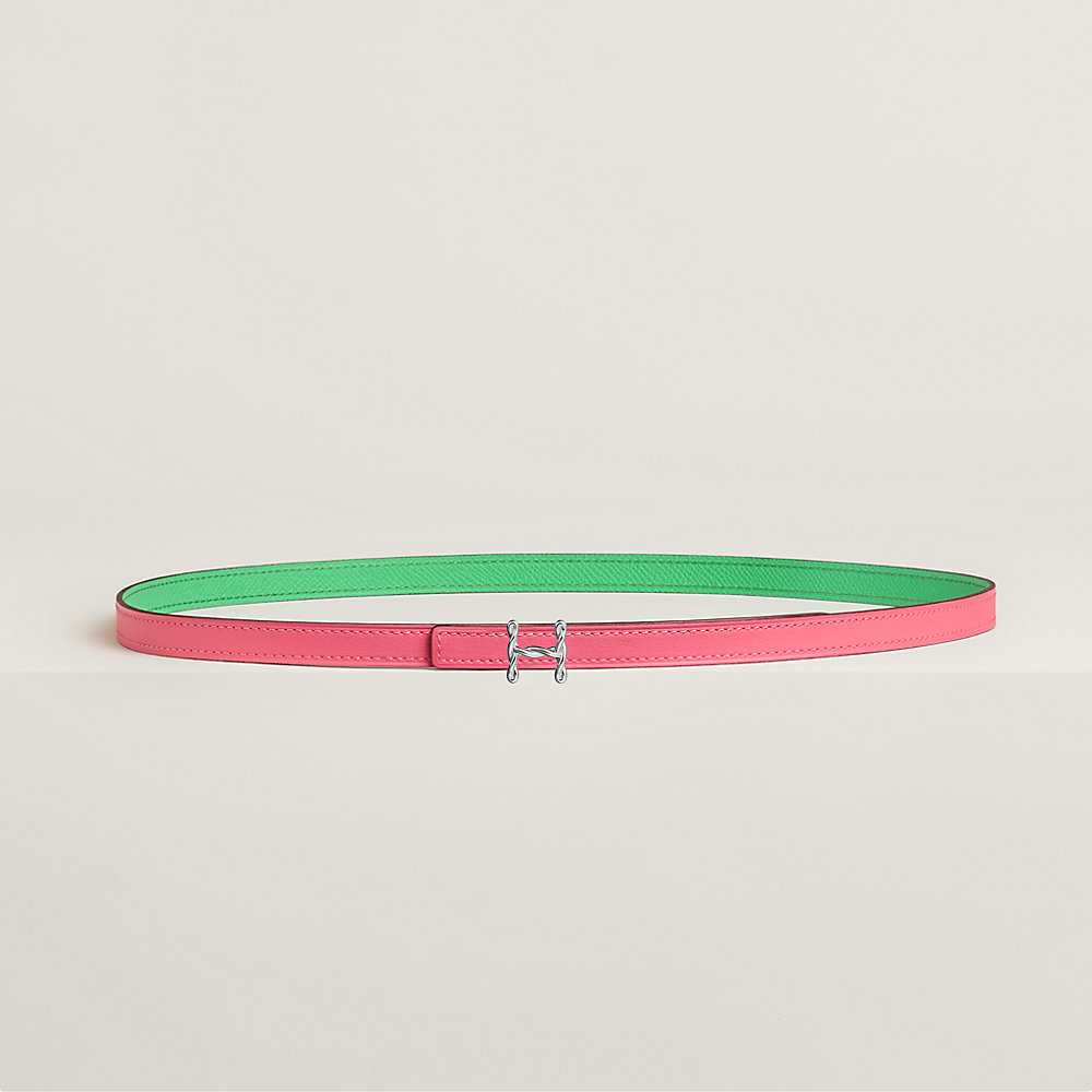 H Torsade belt buckle & Reversible leather strap 13 mm | Hermès UK