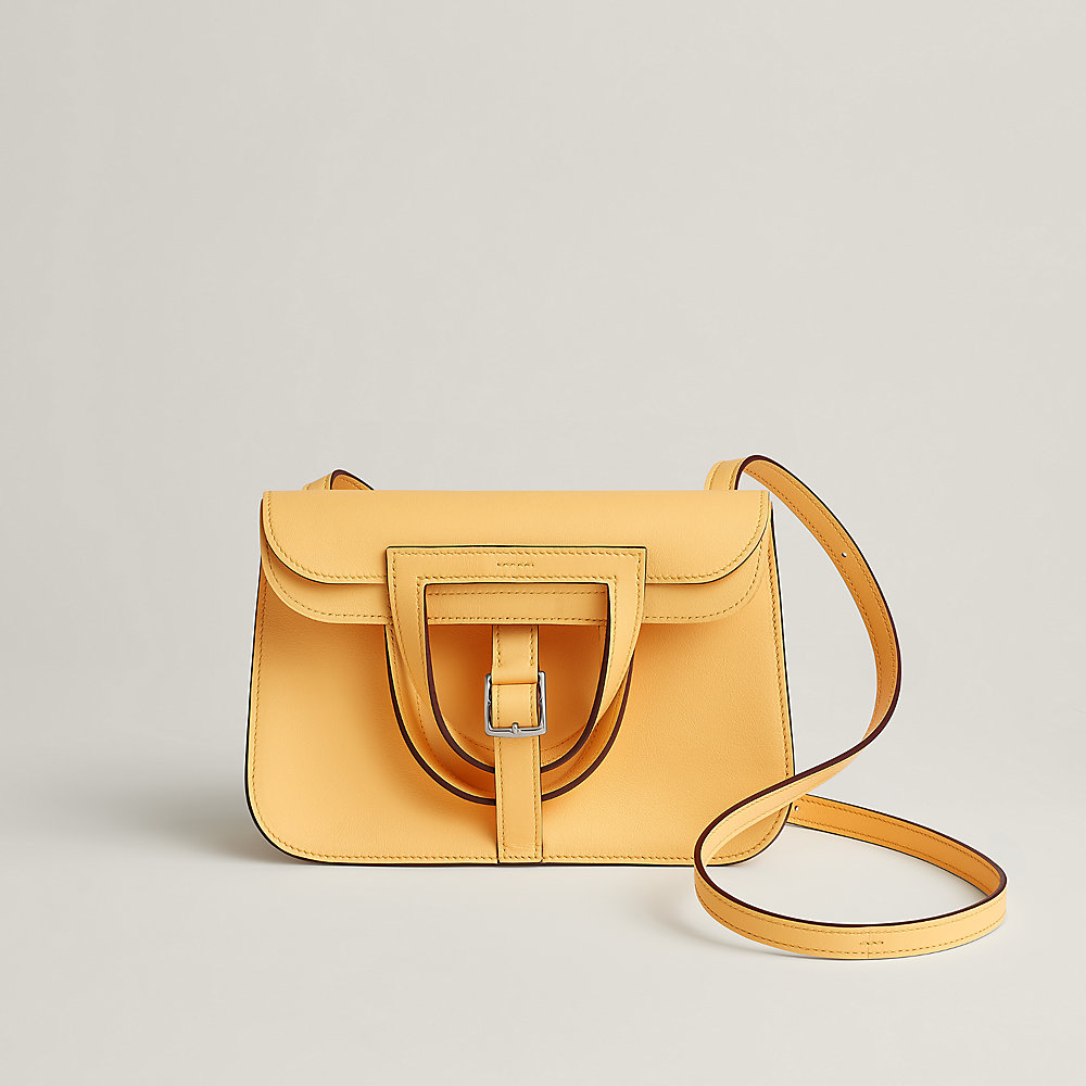 Halzan mini bag - Brown | Hermès Belgium