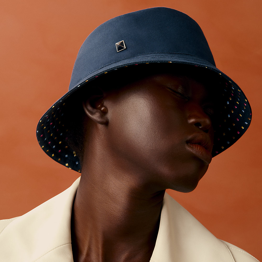 Harper Pois Medor bucket hat | Hermès Hong Kong SAR