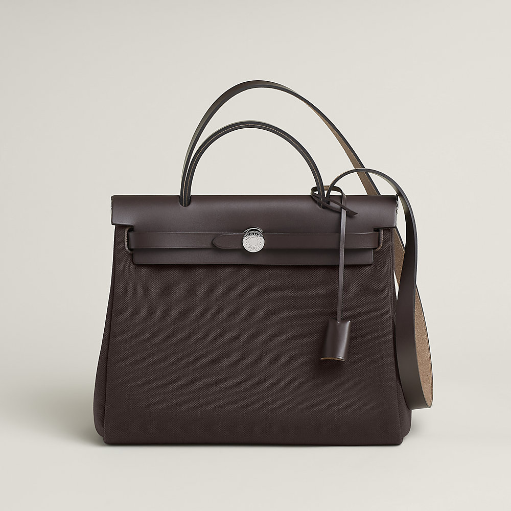 Herbag Zip 31 bag - Green | Hermès Sweden