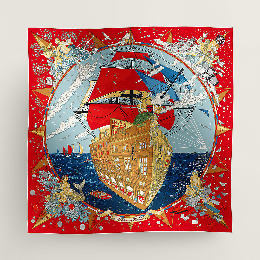 Hermès Flagship scarf 90 | Hermès UK