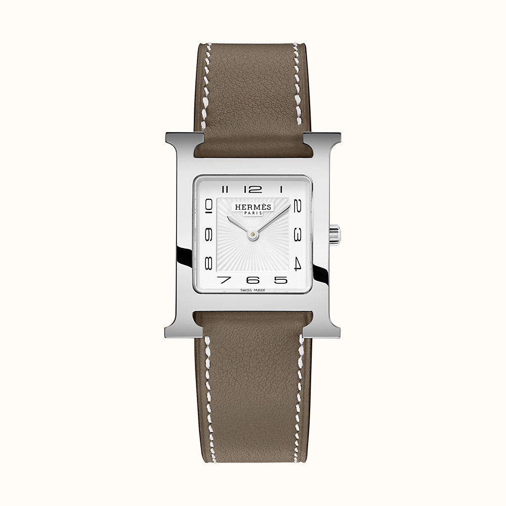 Heure H watch, Medium model, 30 mm | Hermès Sweden