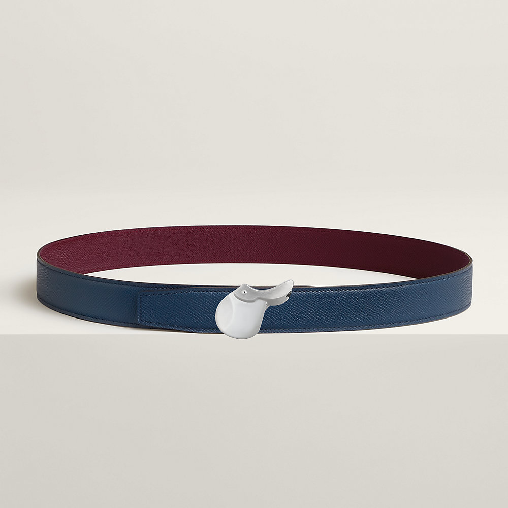 Hippolyte belt buckle & Reversible leather strap 32 mm | Hermès Thailand