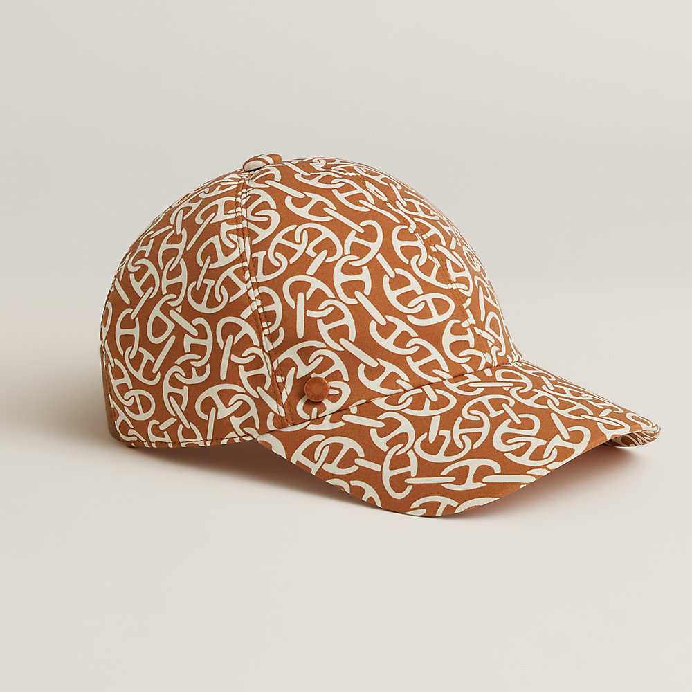Ilona Naoussa cap - Brown | Hermès Saudi Arabia
