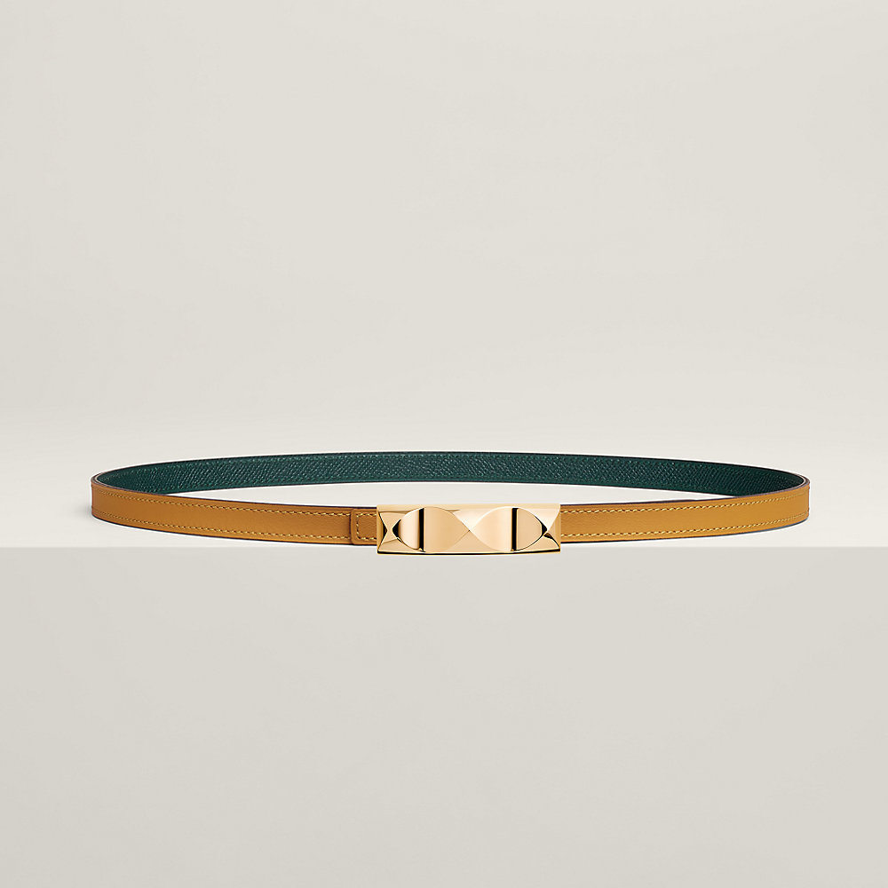 Infini belt buckle & Reversible leather strap 13 mm | Hermès UAE