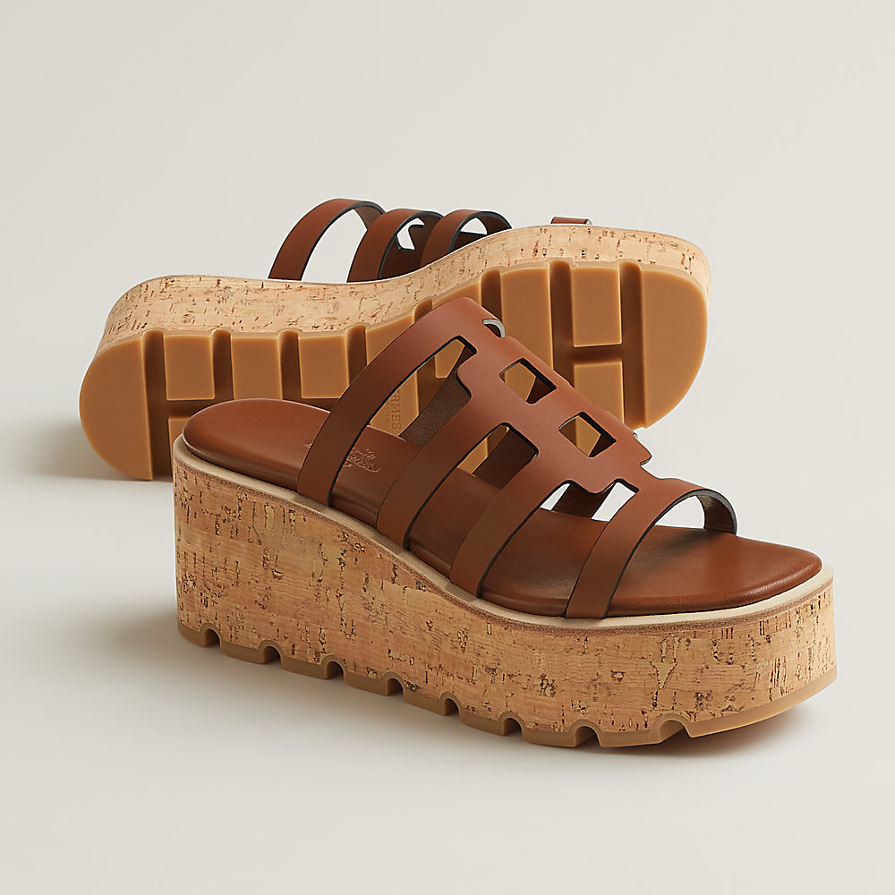 Isabella 30 sandal - Brown | Hermès UAE