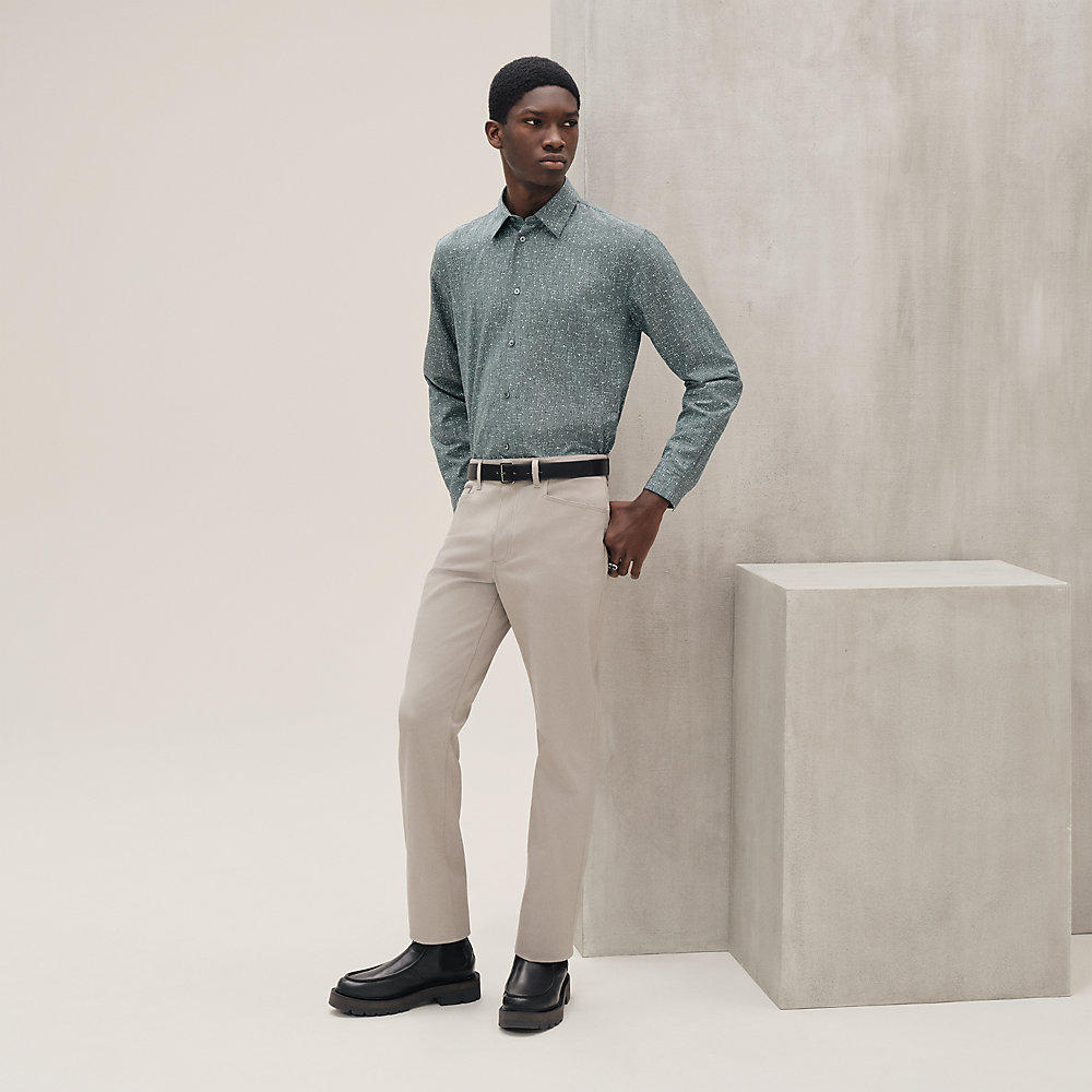 Jeans jacron cuir | Hermès Suisse