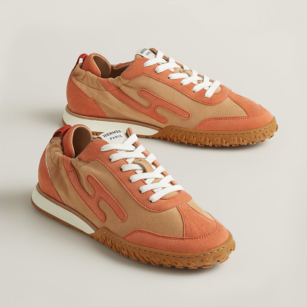 Jet sneaker - Beige | Hermès Singapore