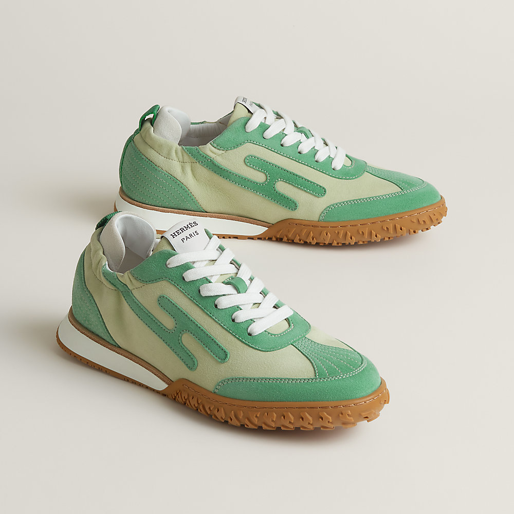 Jet sneaker - Green | Hermès UK