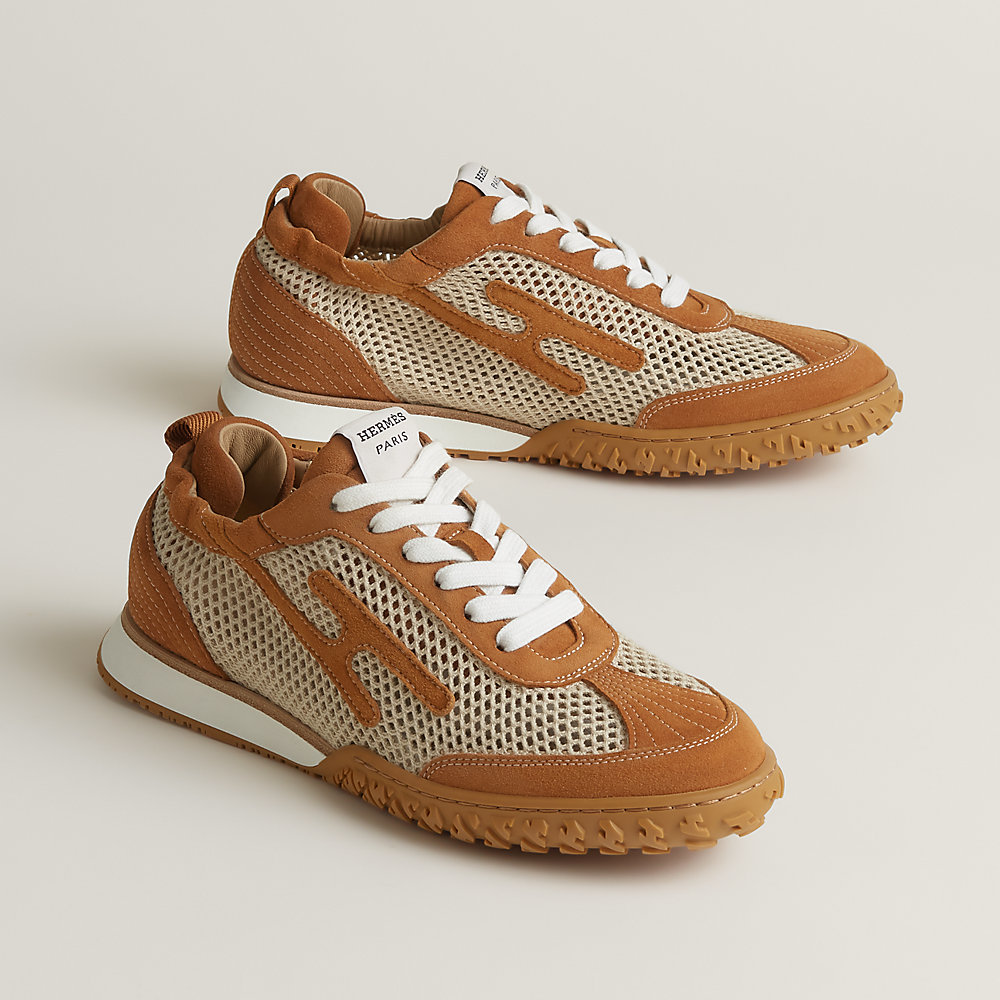 Jet sneaker - Beige | Hermès Canada
