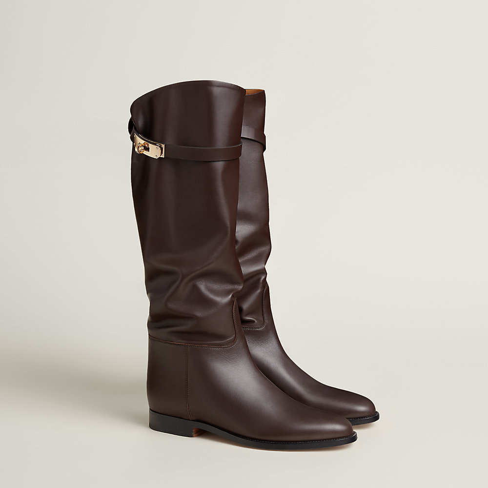 Jumping boot - Brown | Hermès Ireland
