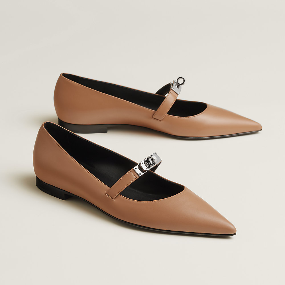 Kelly ballet flat - Beige | Hermès UK