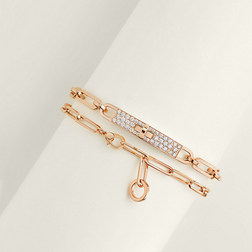Kelly Chaine double bracelet, small model | Hermès UK