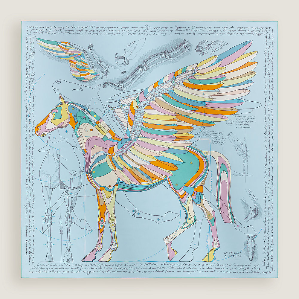 Le Pegase d'Hermès scarf 140 | Hermès UK