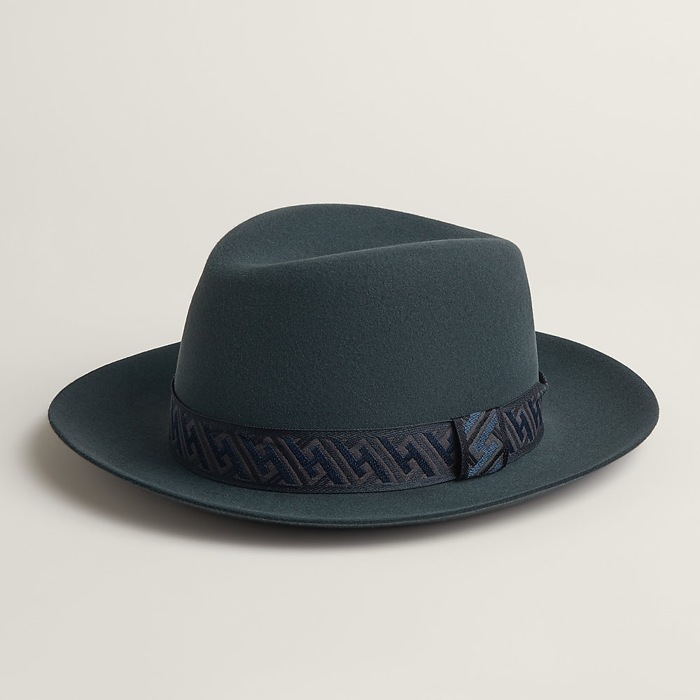 Leonard H Circuit hat - Grey | Hermès Netherlands