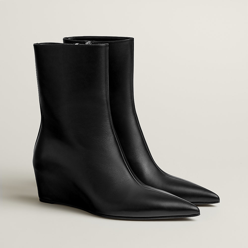 Leonie 55 ankle boot - Black | Hermès Sweden