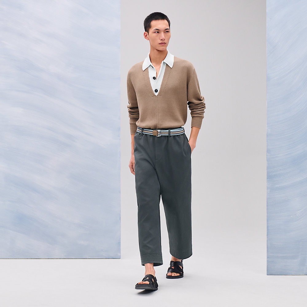 "Lin et l'autre" polo shirt | Hermès Canada